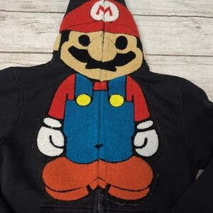 Bape | Shirts | Bape Super Mario Full Zip Hoodie Covers Face | Poshmark